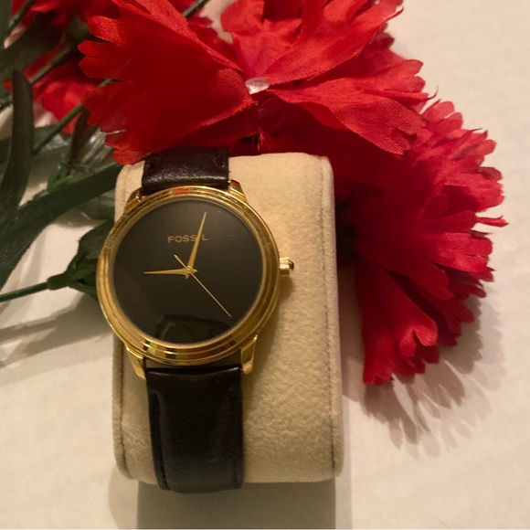 Fossil | Accessories | Fossil Mens Watch Gold Frame | Poshmark